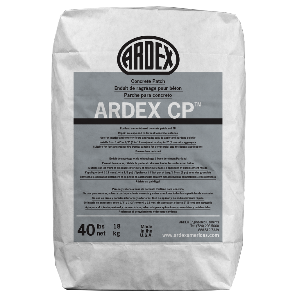 Ardex CP Concrete Patch, 40lb Bag | Discount Contractor Supply